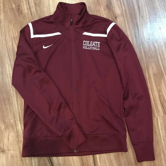 Nike | Jackets & Coats | Nike Colgate Volleyball Womens Track Jacket ...